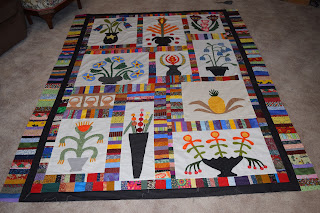 JulieKQuilts: Moda Solids Sampler Quilt