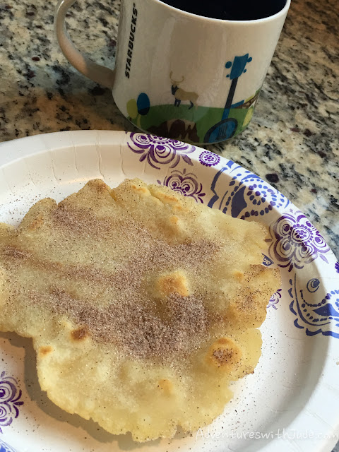 Adventures with Jude: Gluten Free Flatbread (N is for Navajo Indians)