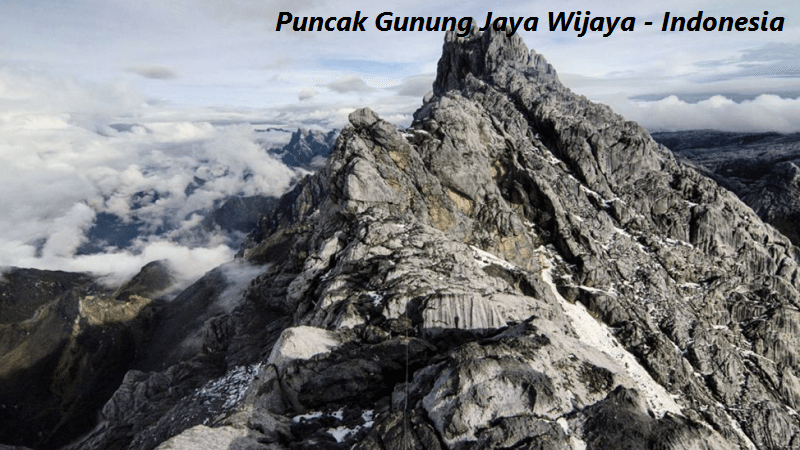 Puncak Gunung Jaya Wijaya Indonesia Terkenal Sampai Ke seluruh Dunia ...