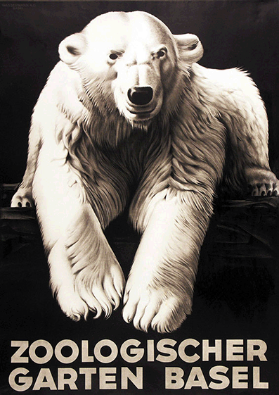 Christoph Roos: Zoo Basel Poster