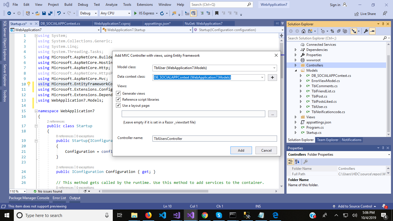 Microsoft Technologies How To Connect Sql Server Database In Core Db First