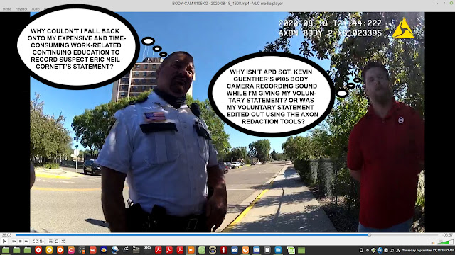 Lion News: No Sound On APD Sgt Kevin Guenther's Body Camera Video ...