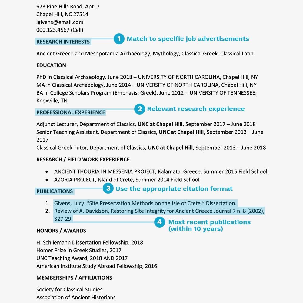 Curriculum Vitae Definition - Birthday Letter