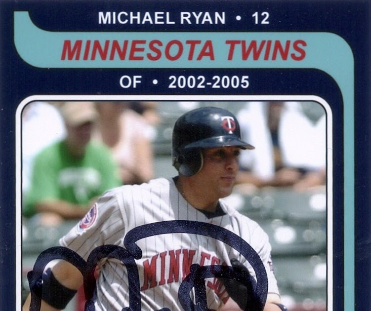 Minnesota Sports Autograph Project: MICHAEL RYAN