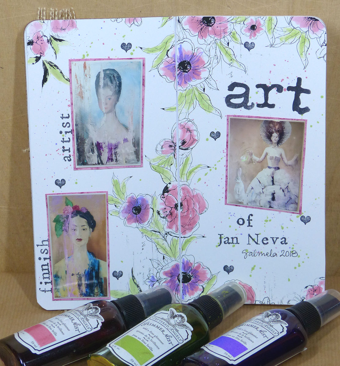 jehkotar: Traveler´s Notebook spread: Jan Neva