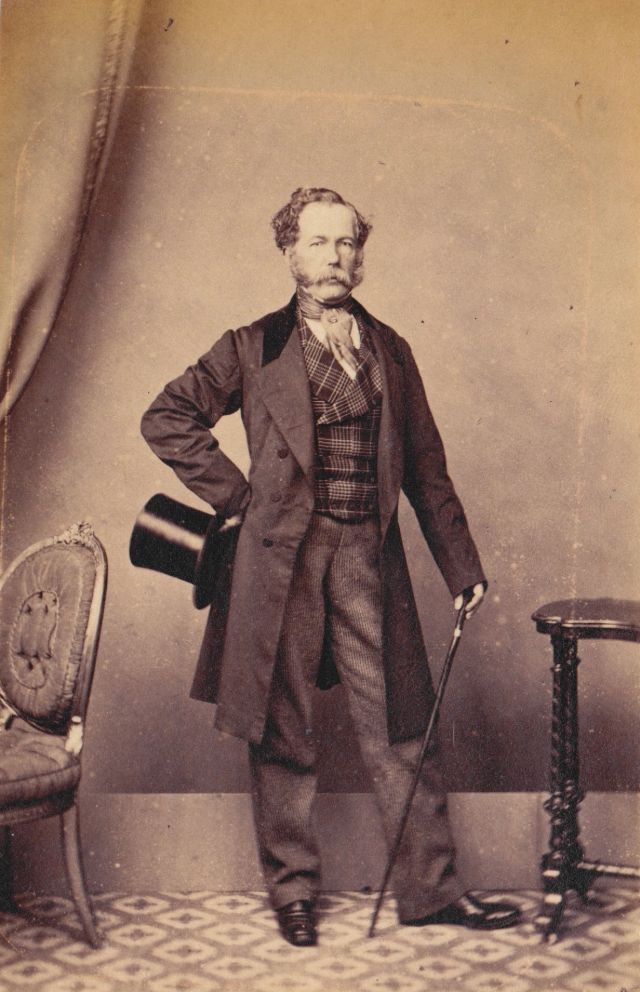 30 Vintage Photos of Victorian Men Posing With Their Canes ~ Vintage ...