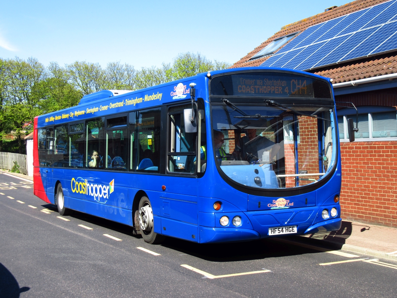 East Norfolk (& East Suffolk) Bus Blog: Sanders Coasthopper Fleet List