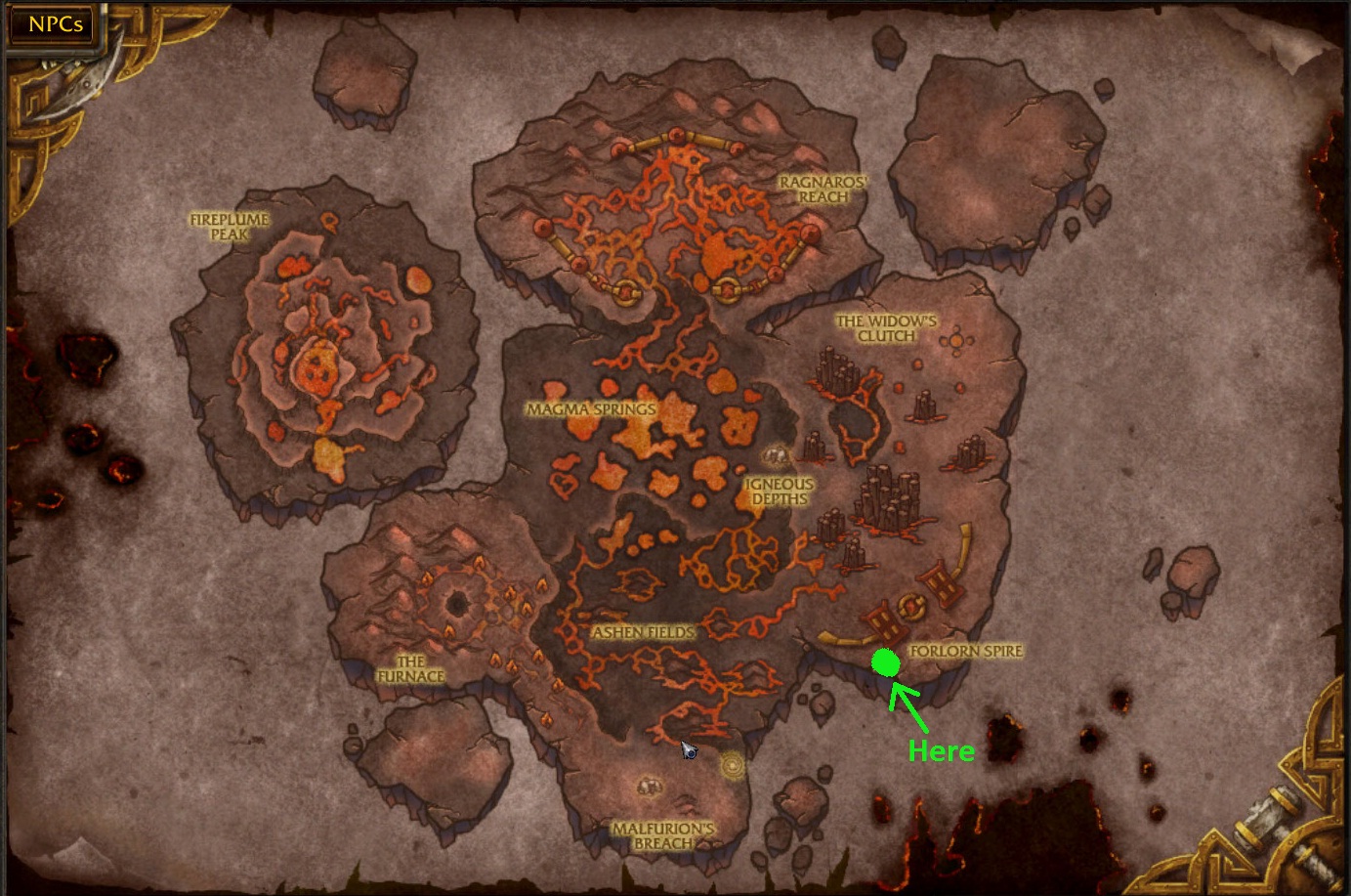 WoW Rare Spawns: Deth'tilac