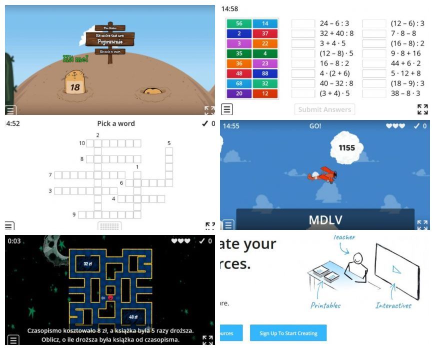 SP3 i Gry: Laureaci listopadowego konkursu na wordwall :)