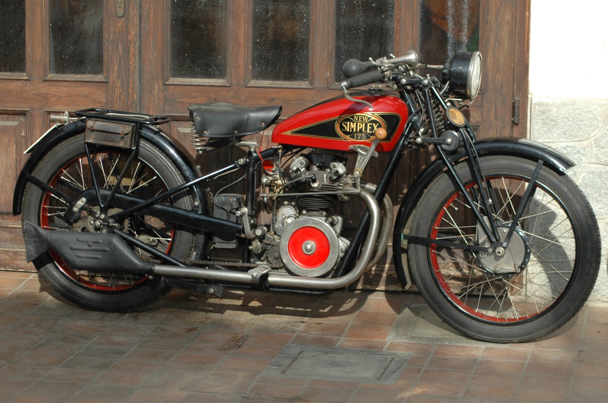 Amici delle Motobici Sottocanna: SIMPLEX 1924 (ITALIA) Extra Lusso 125 ...