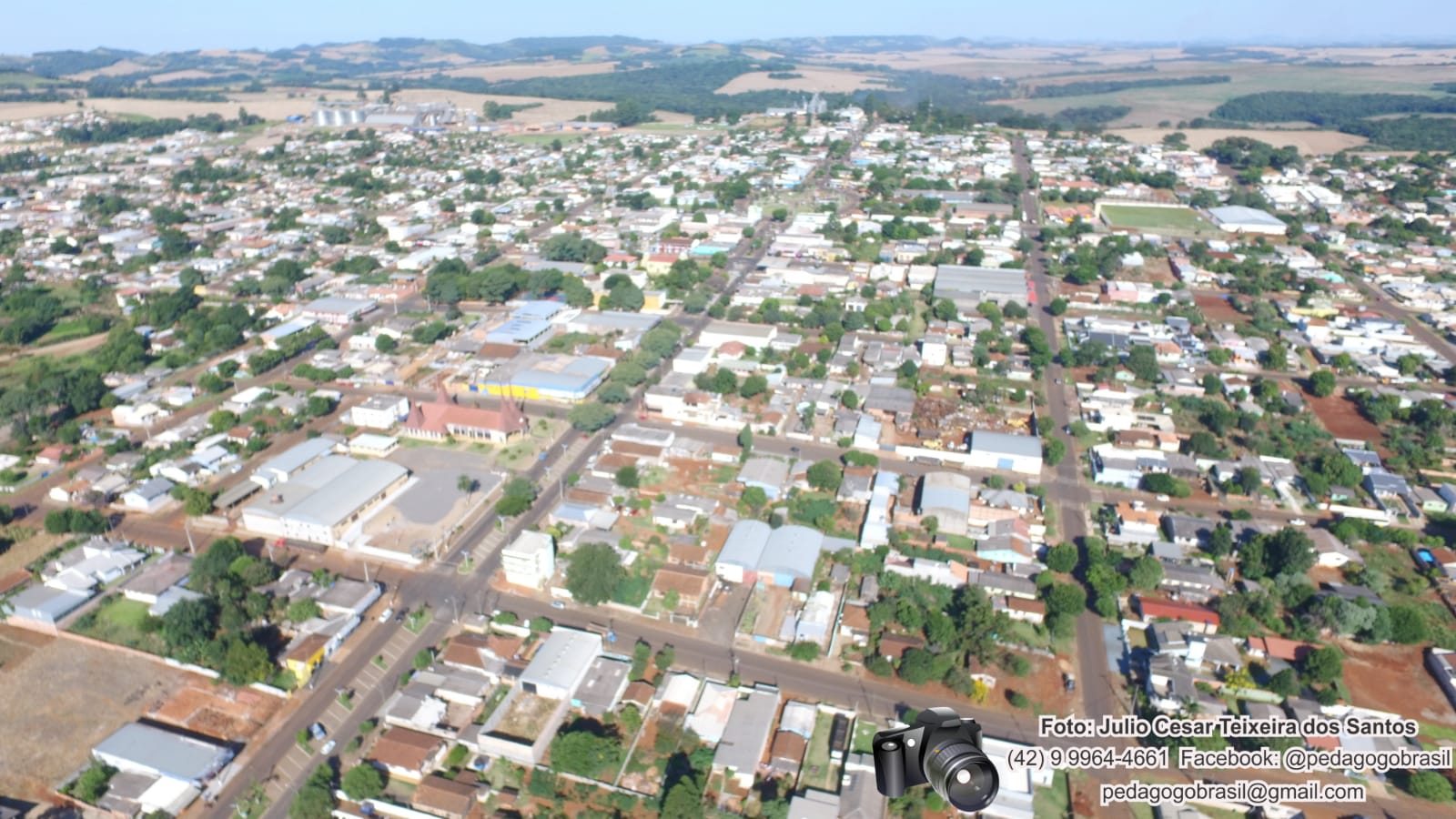 Foto aérea de Roncador PR.