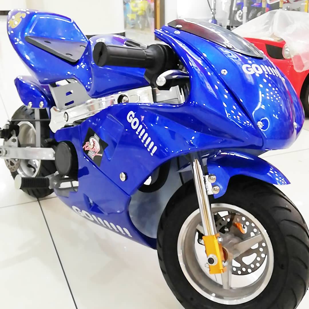 Motor Mini GP WARNA BIRU - Toko bukalapak