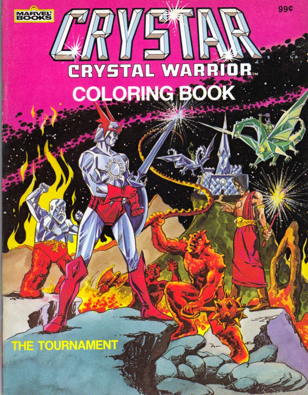 Marvel Comics of the 1980s: 1983 - The Saga of Crystar Coloring Books