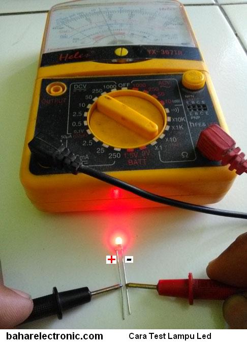 Cara Mengetahui Kutub Positif dan Negatif Lampu Led
