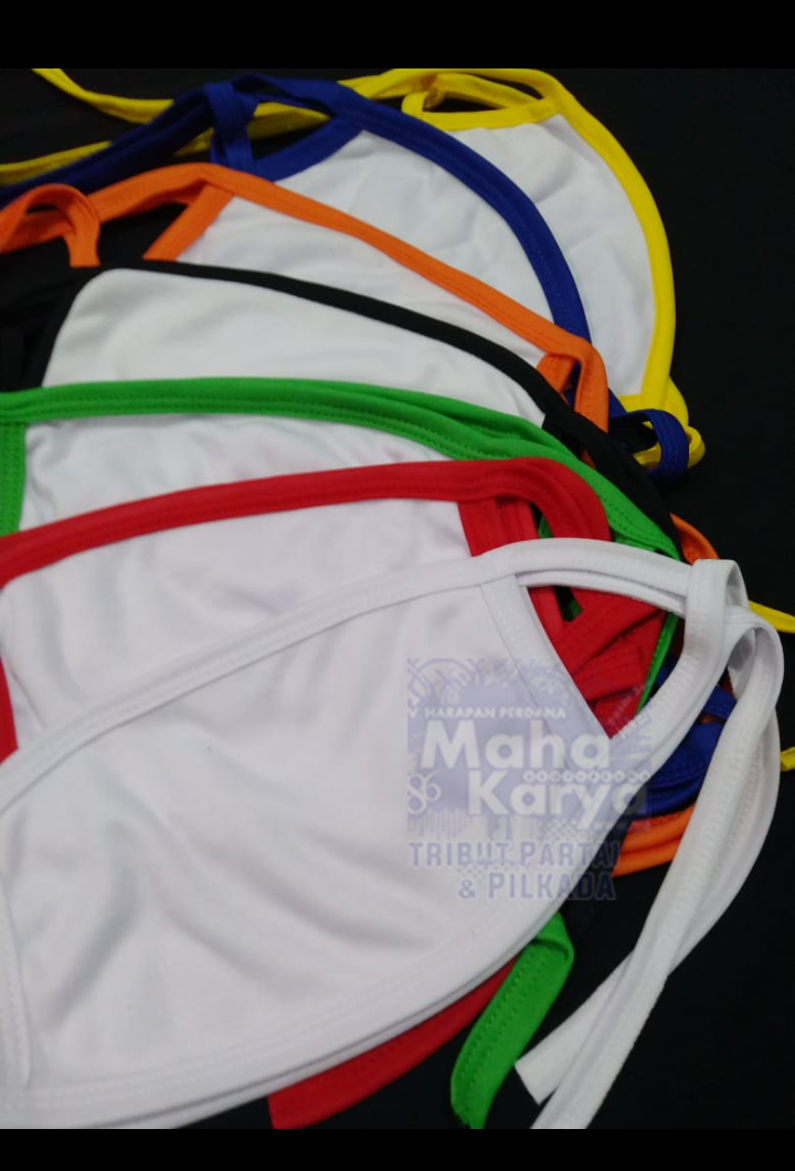 STOK MASKER KAIN BAHAN PE DOUBLE MURAH -TOPI PARTAI TOKO MAHA KARYA ... STOK MASKER KAIN BAHAN PE DOUBLE MURAH -TOPI PARTAI TOKO MAHA KARYA ...