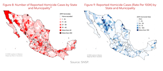 Justice in Mexico releases 2020 Organized Crime and Violence in Mexico ...
