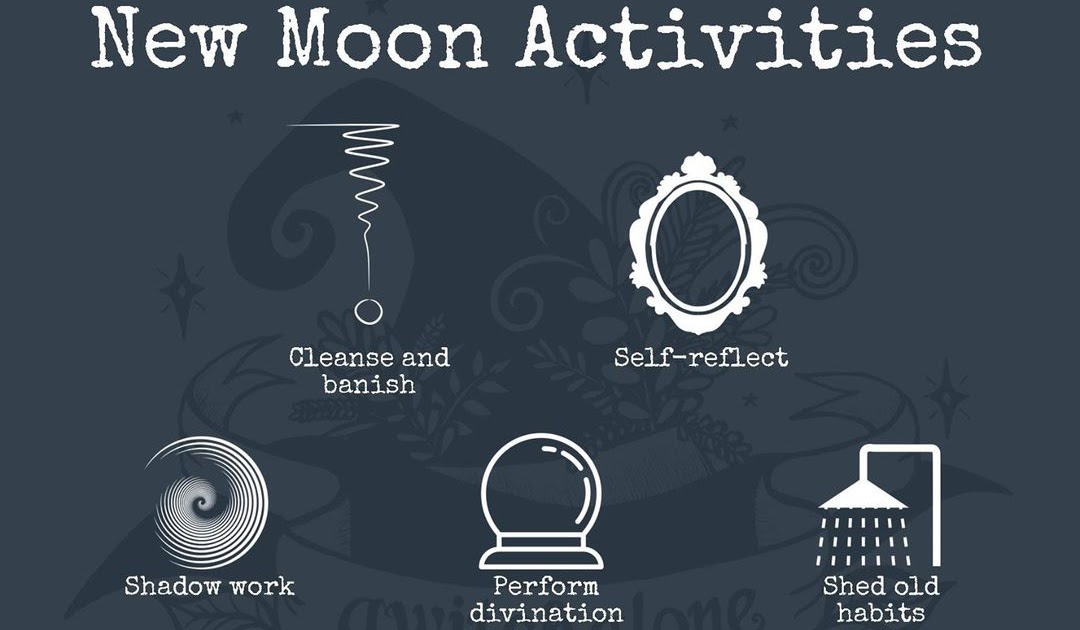 New Moon Activities | Ritual Magic Spells