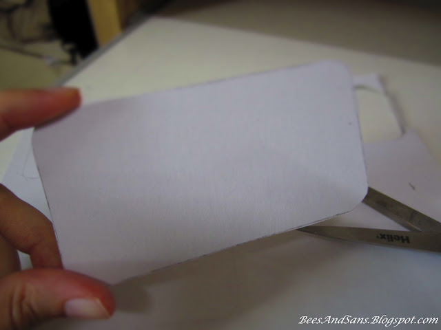 Bee's And San's: DIY Paper Inserts For iPhone Clear Case