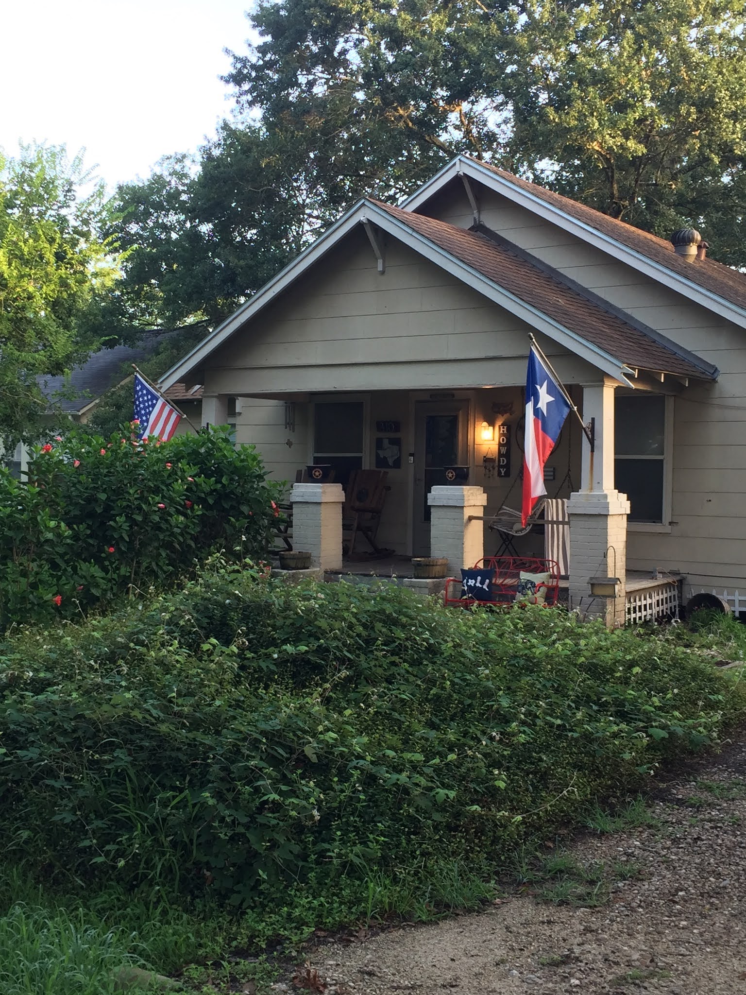 Readerbuzz: Small Delights: Houses on My Walk Each Morning