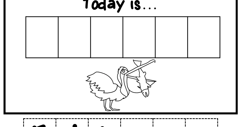 Days of the Week Freebie | Little Priorities