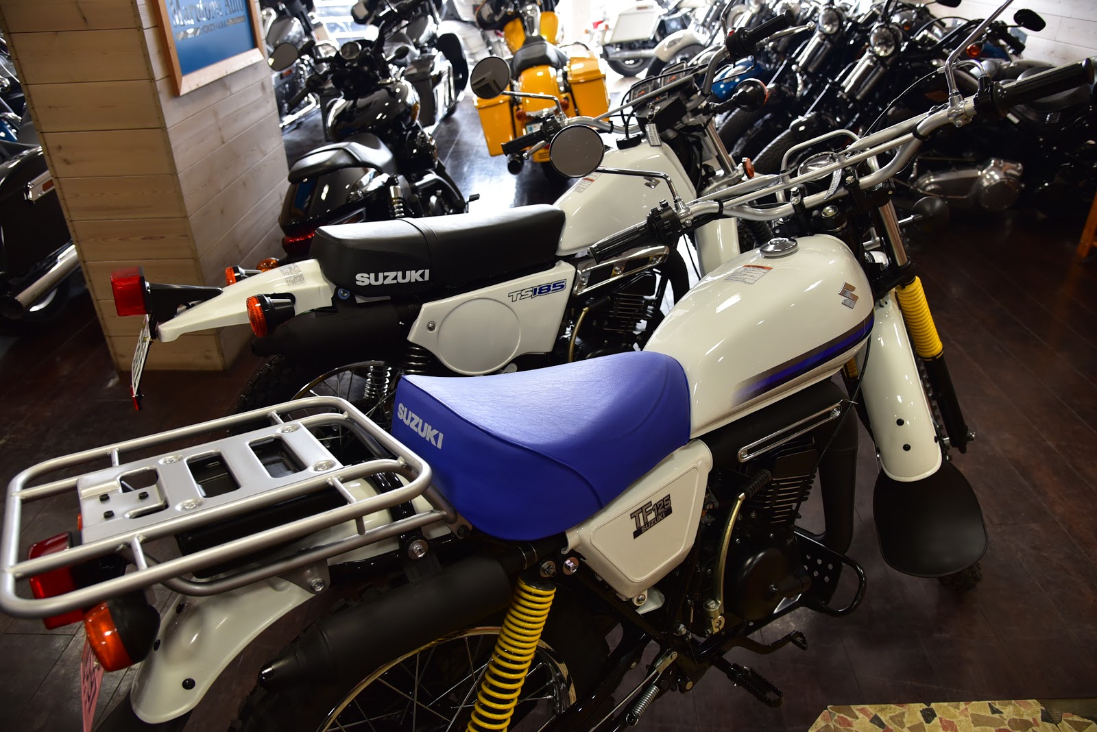 blueskyfuji: スズキ TF125はたぶん最強の廃道探検隊！ 7時間試乗