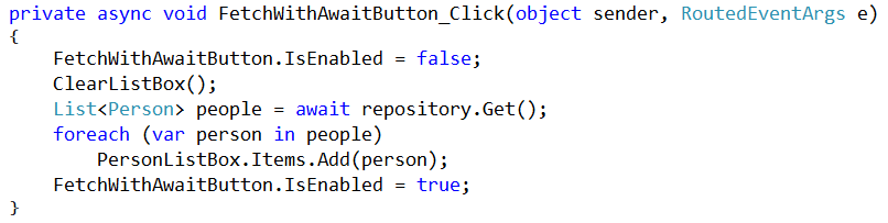 Jeremy Bytes: UI Considerations When Using Asynchronous Methods Jeremy Bytes: UI Considerations When Using Asynchronous Methods