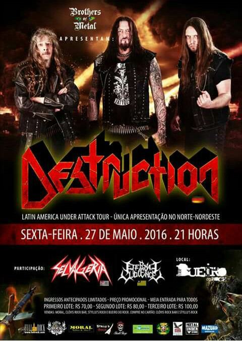 METAL FIRE METAL: DESTRUCTION VOLTA A TERESINA