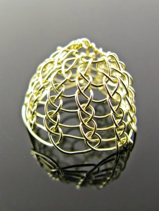 Cat's Wire: Wire knit, Viking knit and netting