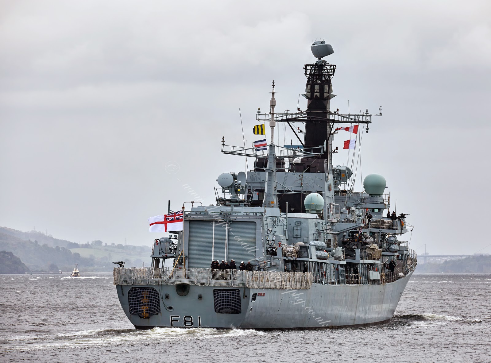 Dougie Coull Photography: HMS Sutherland bound for Glasgow