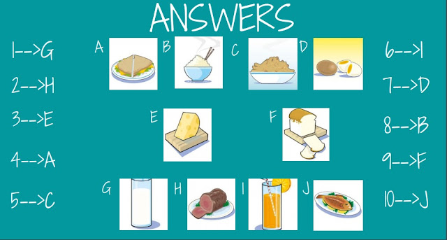 The Magic English Corner: Answers: Unit 5 Food