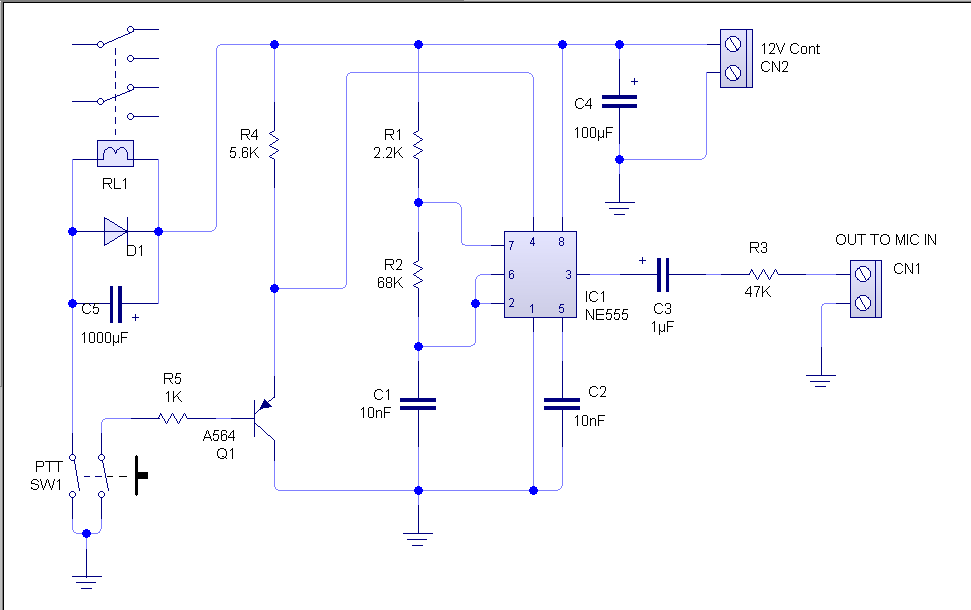 Roger Beep dengan IC 555 - xtrmeRad