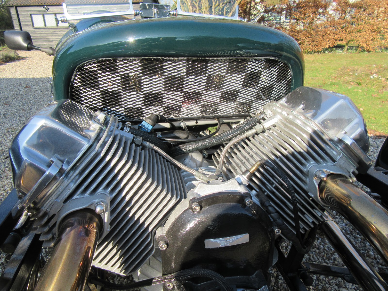 Aero Cycle Car's replica Morgan three wheeler kit build.