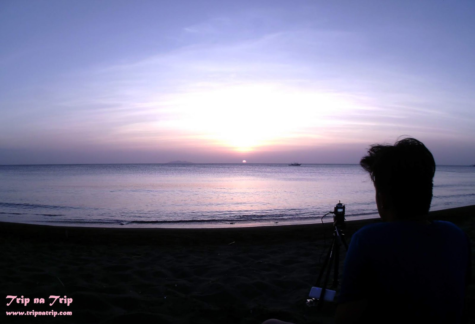 Black Sand Resort of Batangas - Dramatic Beautiful Sunset View