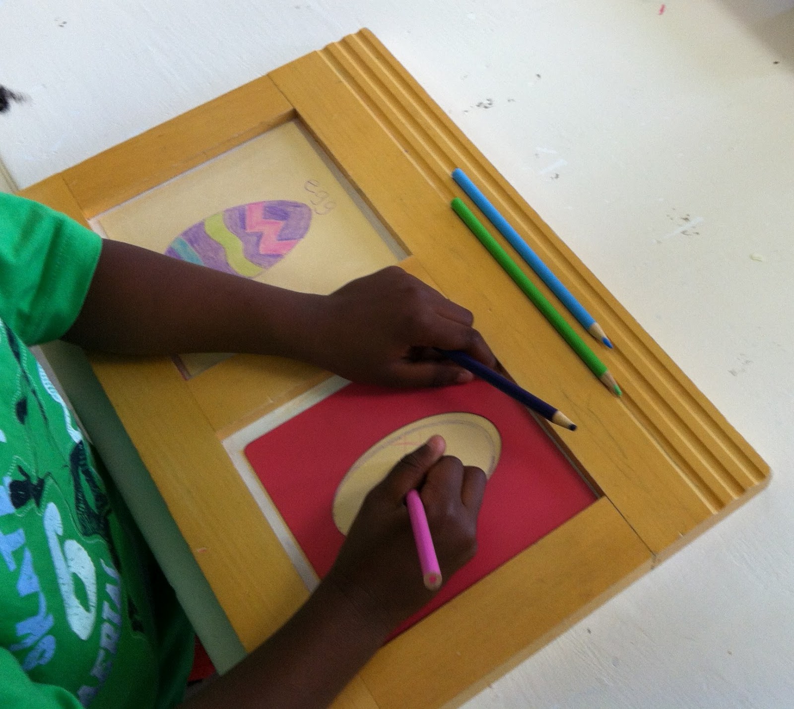 Crazy About Montessori: Metal Inset Variation