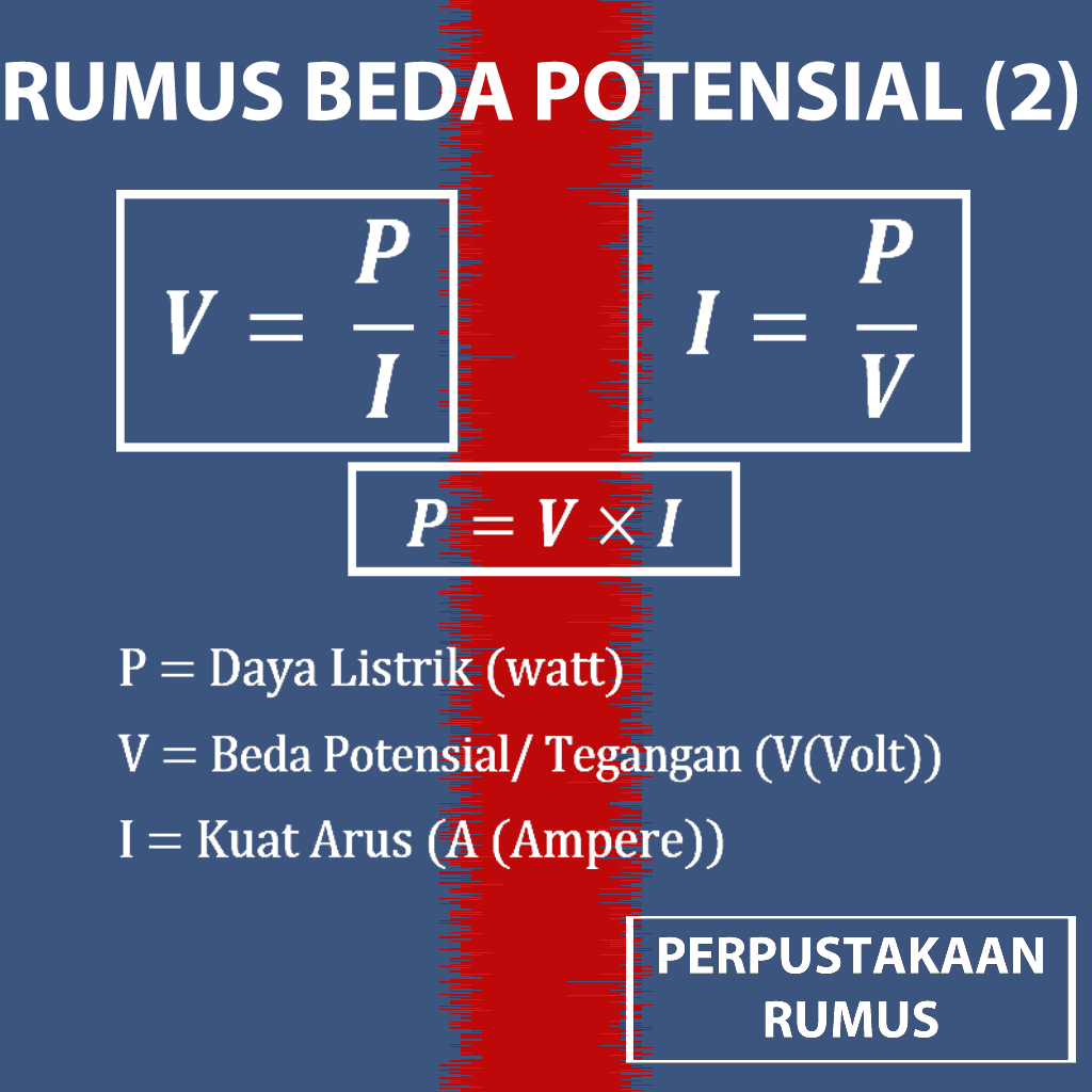 Rumus Beda Potensial – Beinyu.com Rumus Beda Potensial – Beinyu.com