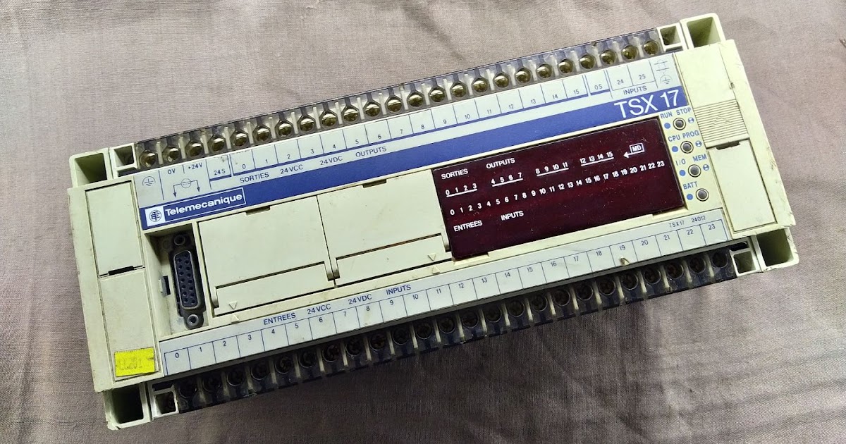 TELEMECANIQUE TSX17 PLC CONTROLLER TSX1724012