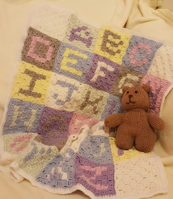 Owl In Stitches: Alphabet Baby Blanket - Free Crochet Pattern