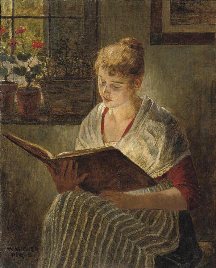 Reading and Art: Walther Firle
