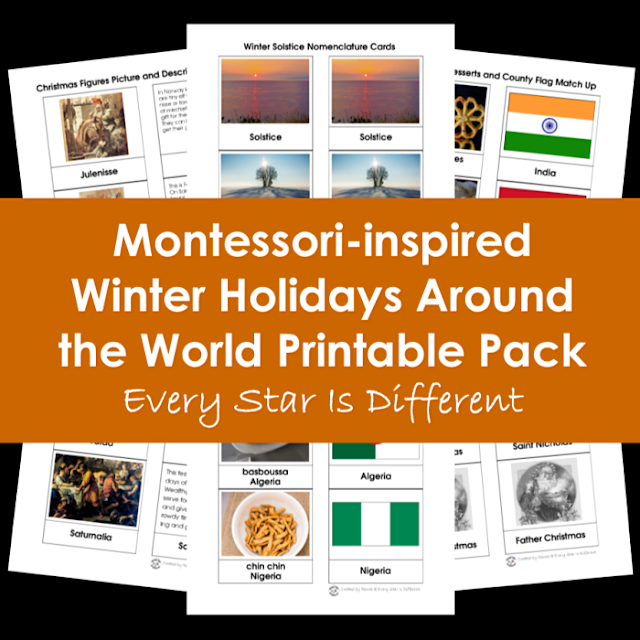 Every Star Is Different: Montessori-inspired Winter Holidays Around the ...