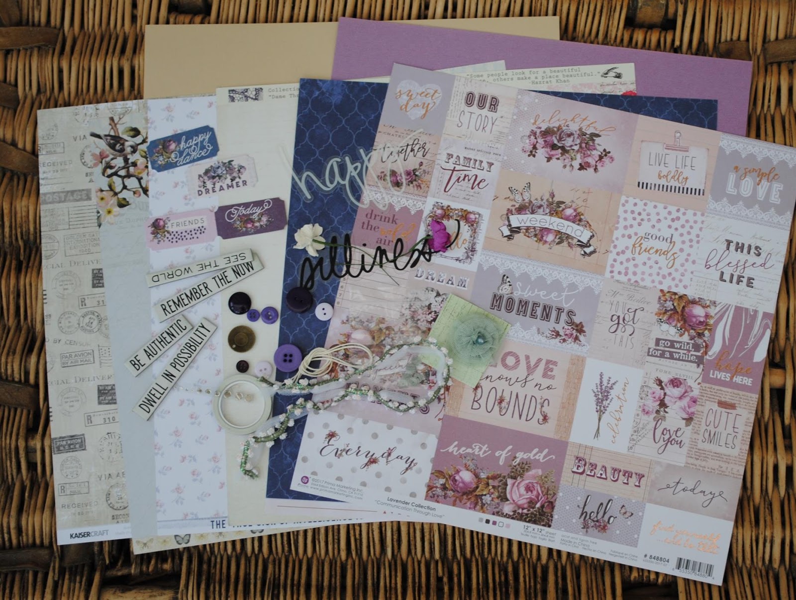 Scrap, Paper, Scissors: June Papermaze Kit