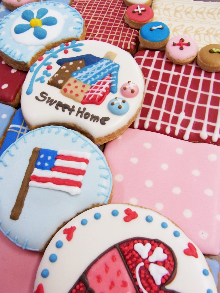 CRIB QUILT: Patchwork cookies