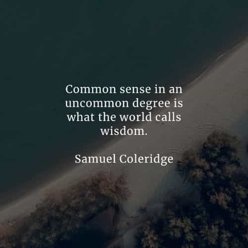 46 Common sense quotes that will explain its significance