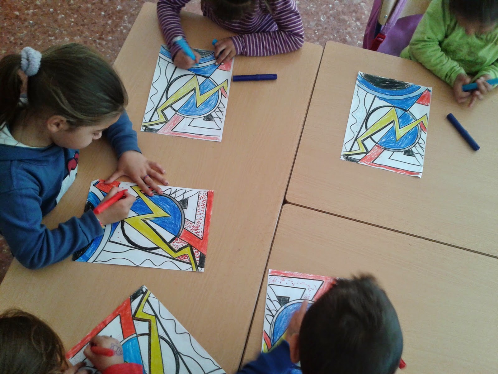 Nuestra obra de arte "Pintura con Rayo" Roy Lichtenstein | Sentir ...