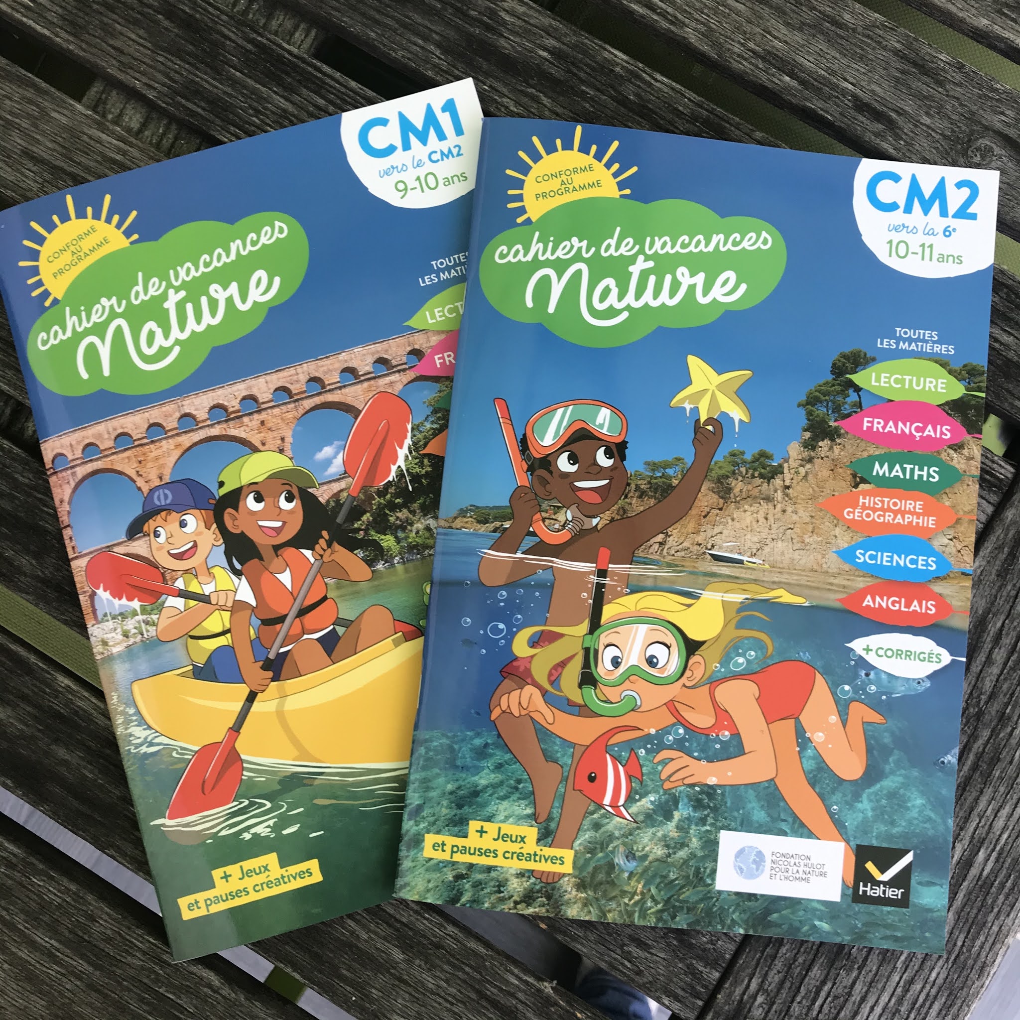 Nos vacances apprenantes - Julesetmoa