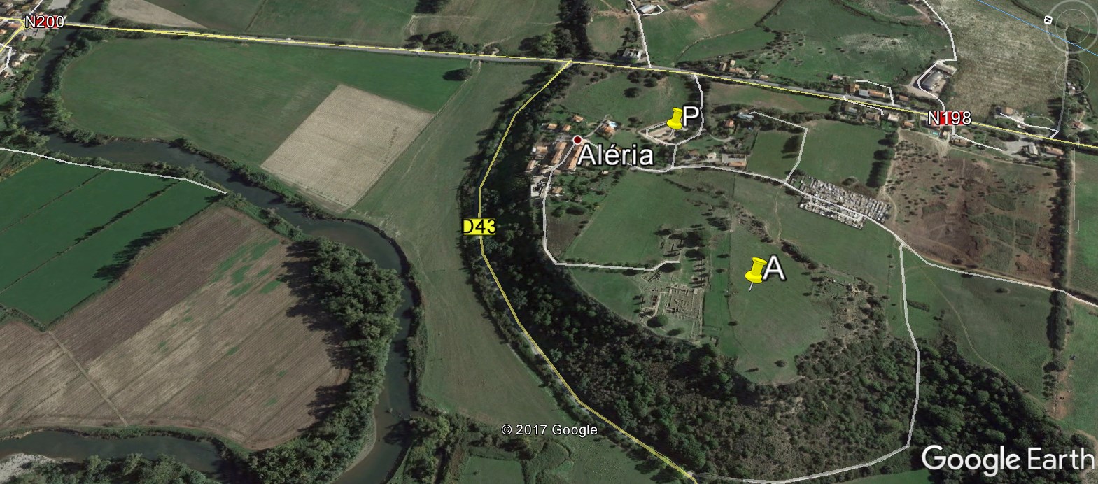 ArqueoLugares: ALALIA. Aleria griega. Alta Córcega. Francia.