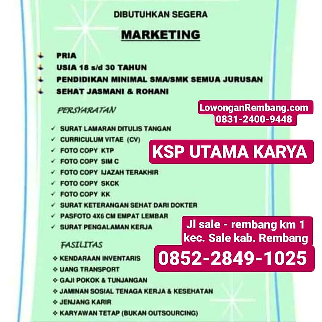 24+ Ksp Contoh Surat Lamaran Kerja Di Koperasi Simpan Pinjam New | Hutomo