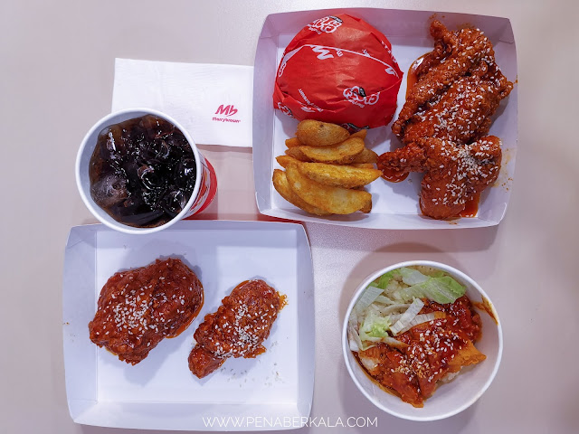 Ayam Gangjeong Korea kini di Marrybrown