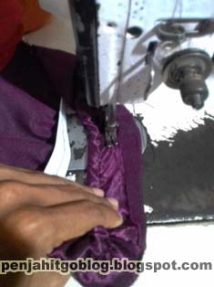 cara menjahit rok satu lingkaran atau rok payung