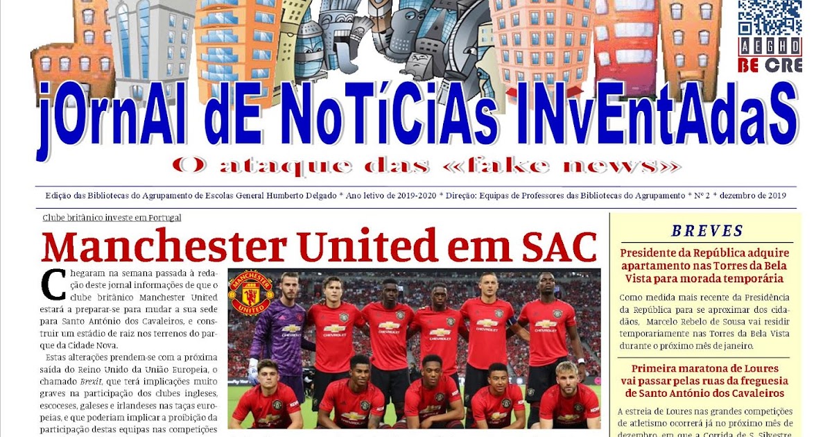 Bibliotecas do AEGHD: Jornal das Notícias Inventadas nº 2