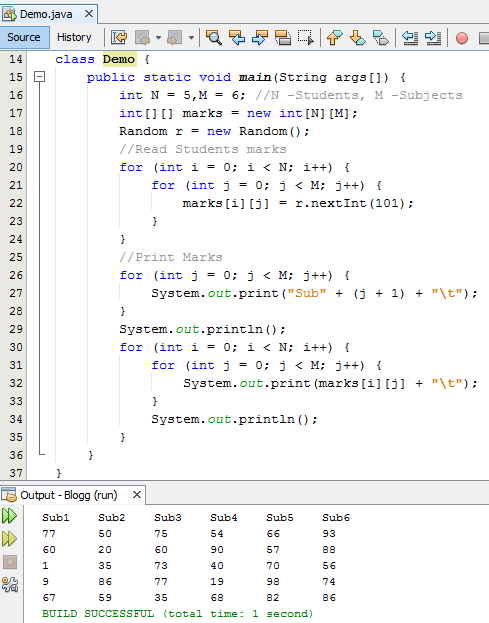 Java Programming Sinhala Tutorial 2d 3d Nd Arrays Part 23 ~ It Sinhala Tutorials